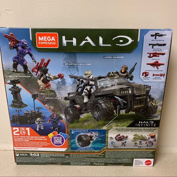 Mega Construx | Toys | Mega Construx Halo Infinite Unsc Razorback Blitz ...
